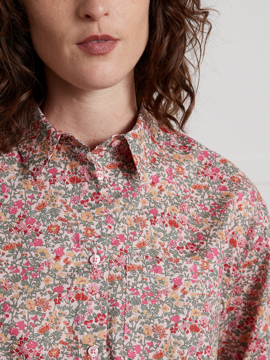 Chemise femme tissu Liberty - Limited Collection - Cyrillus FR