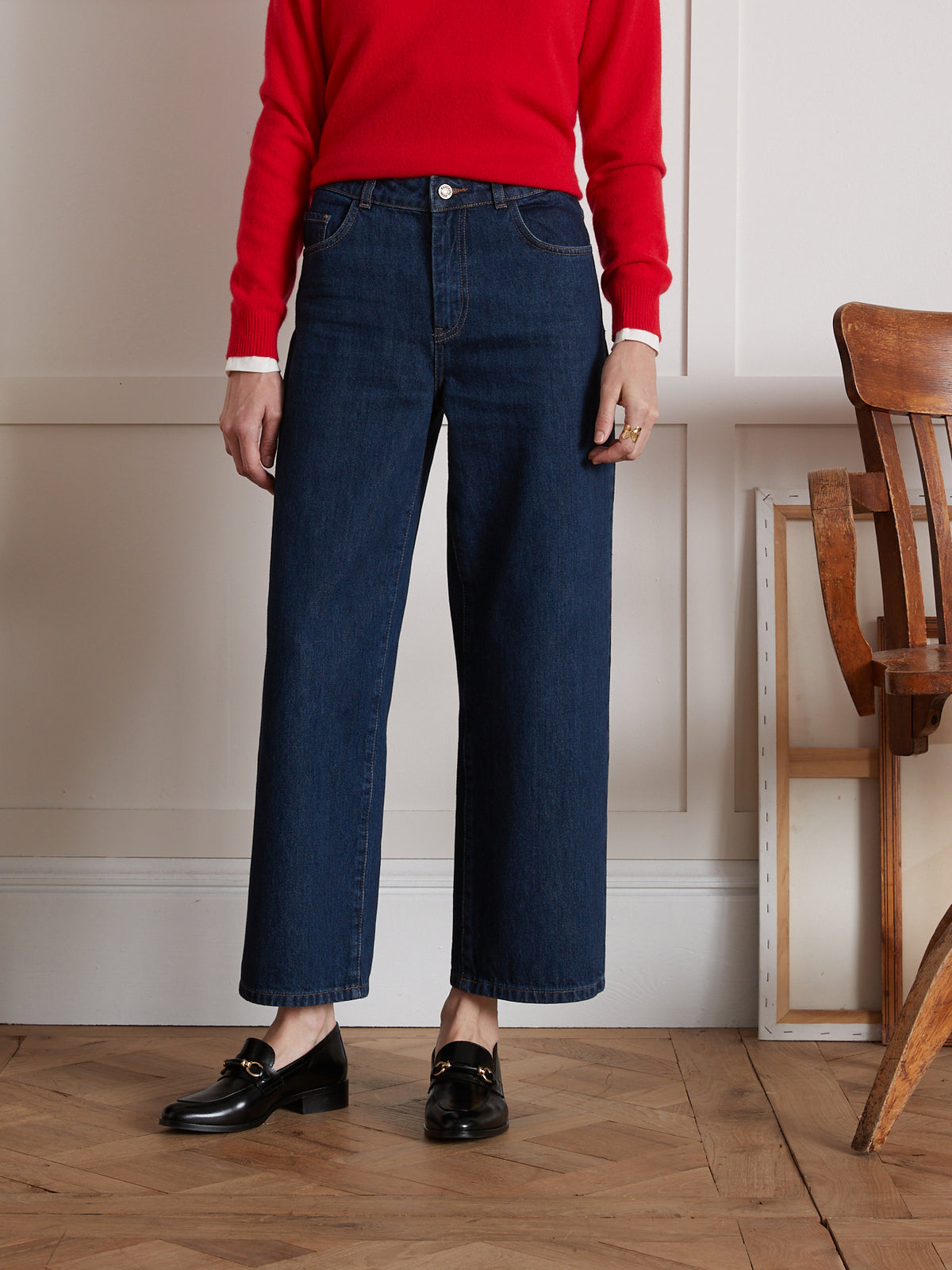 Jean large femme Émilie coton biologique - Cyrillus FR