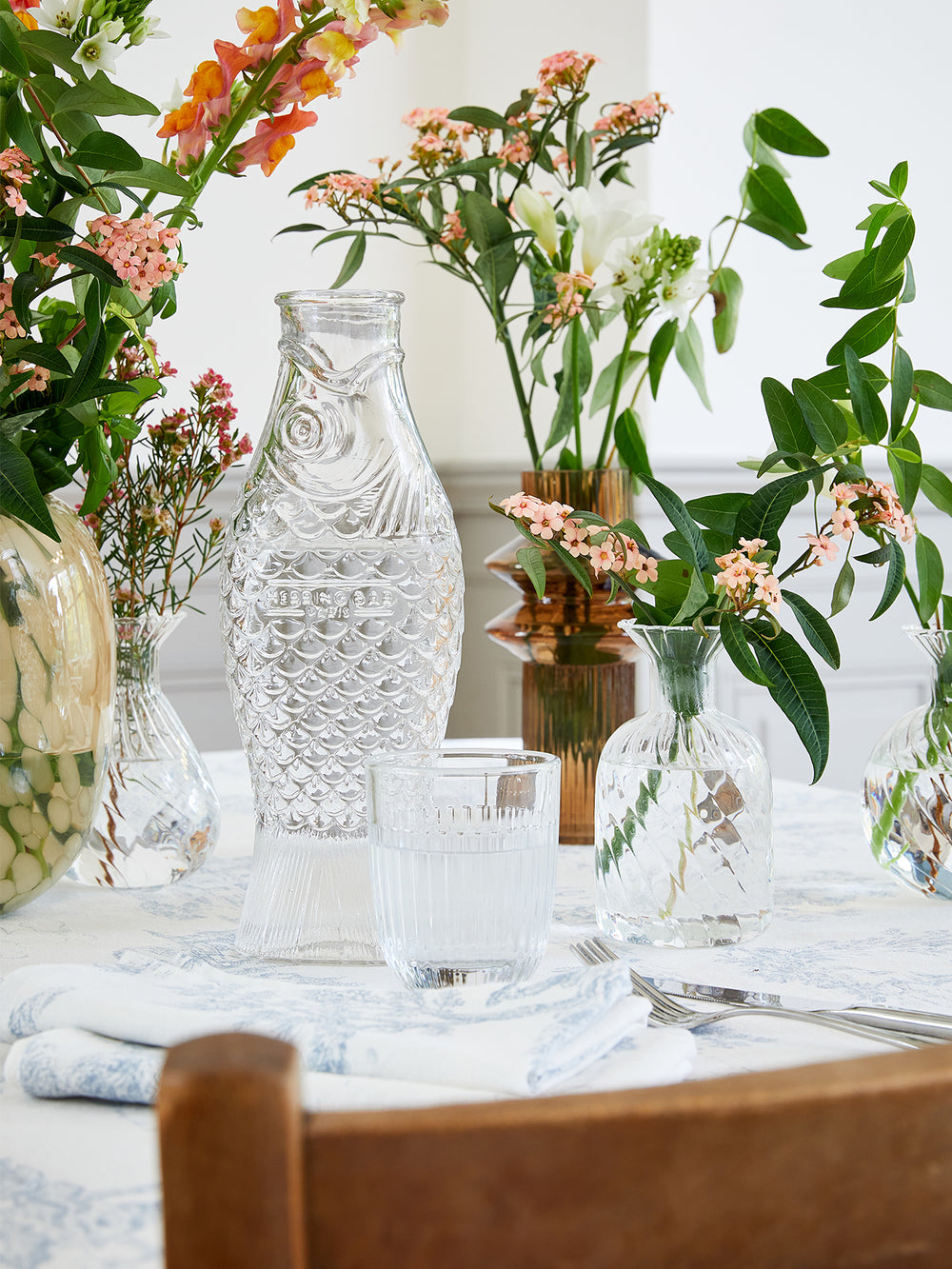 Carafe en verre Fish & Fish - Collection Serax - Cyrillus FR