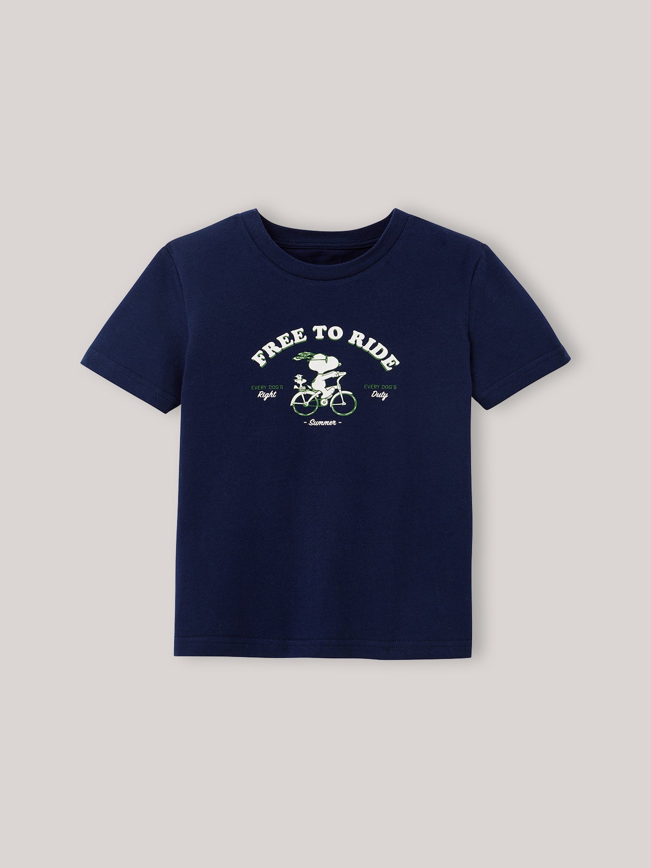 T-shirt Enfant Cyrillus x PEANUTS(TM) Collection Snoopy - Cyrillus FR