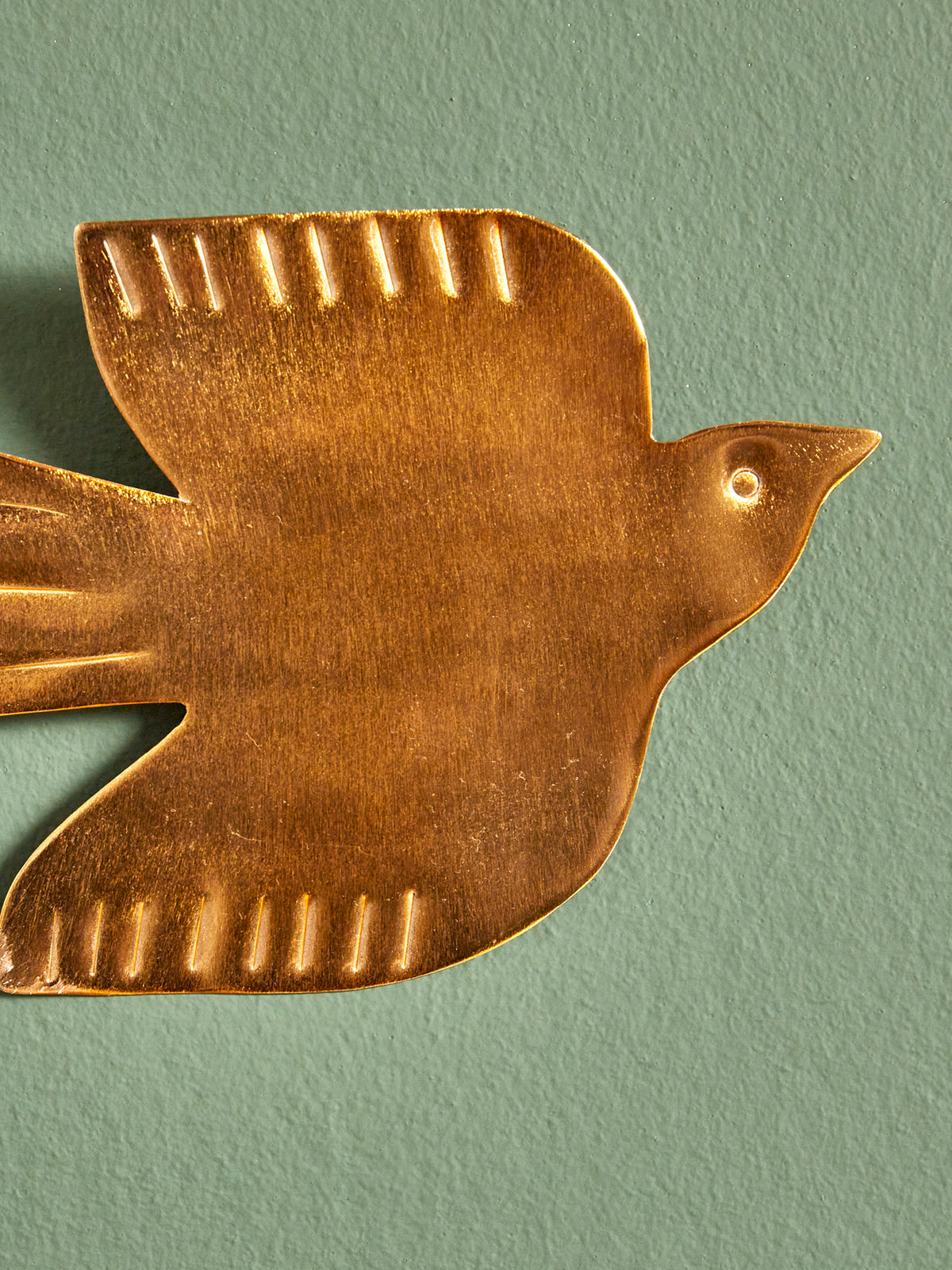 Déco murale oiseau laiton - Cyrillus FR